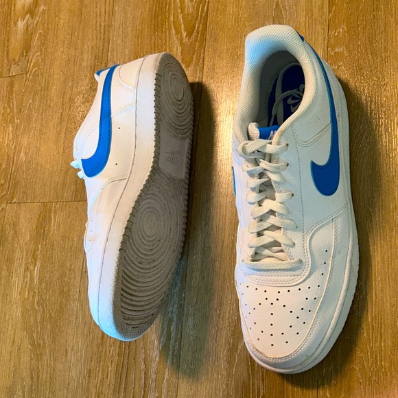 Nike | Shoes | Nike Court Vision Blue Lows | Poshmark